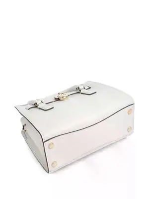 Michael Kors Hamilton Padlock Leather Satchel Bag