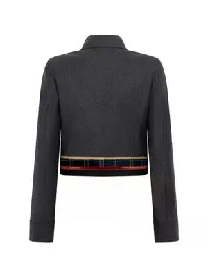 Dsquared2 Hybrid Flannel Kaban Jacket - Grey
