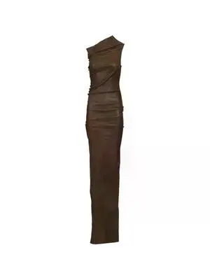 Rick Owens Athena Gown - Brown