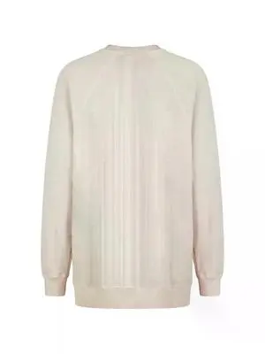 HALFBOY Ribbed-knit Long-sleeve Sweatshirt