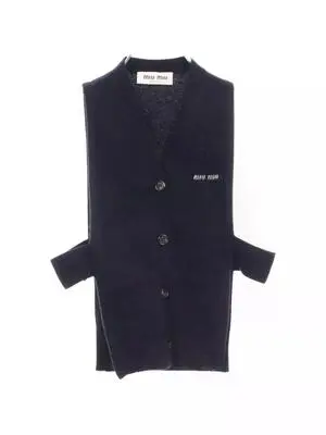 Miu Miu 2010s Side-open Cashmere Waistcoat