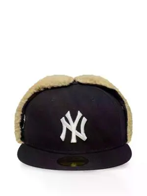 New Era Logo-embroidered Ear-flap Cap