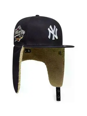 New Era Logo-embroidered Ear-flap Cap