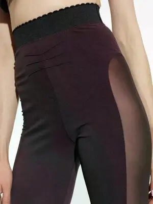 Attico Sheer-panelled Leggings