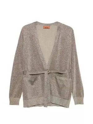 Missoni Belted V-neck Cardigan - Neutrals