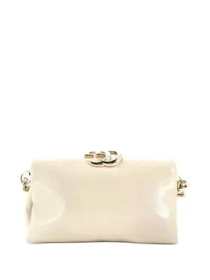 Gucci Gg Soft Chain Handle Bag Patent Small Shoulder Bag