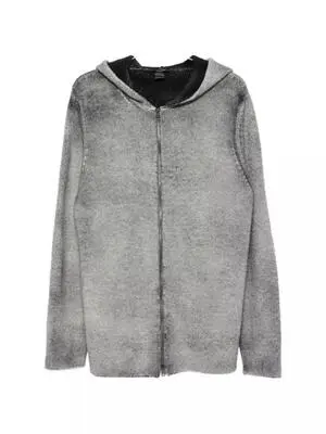 Avant Toi Zip-up Sweater - Grey
