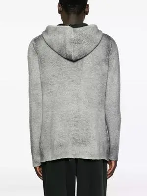 Avant Toi Knitted Zip-up Hooded Sweater