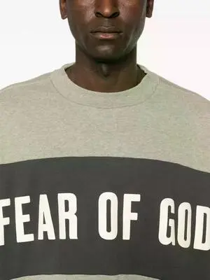 Fear Of God Logo Print Sweatshirt