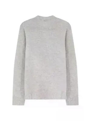 ALYSI Ribbed-trim Sweater - Grey