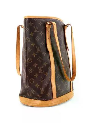 LOUIS VUITTON Monogram Canvas Gm Bucket Bag