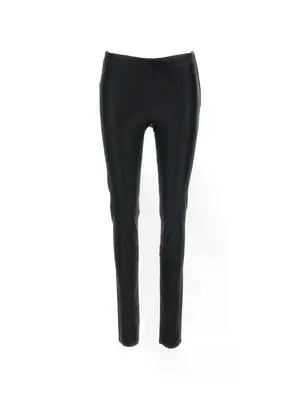 ARMA Leather Skinny Trousers - Black