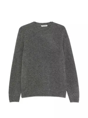FILERIA Fine-knit Crew-neck Sweater - Grey
