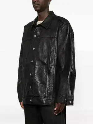 Rick Owens Coated Denim Jacket