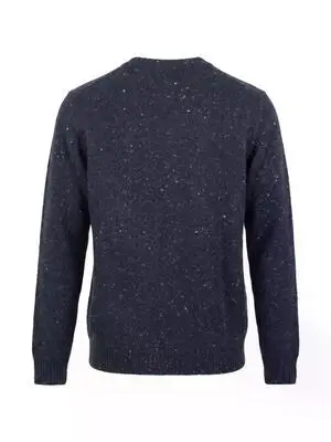 DRUMOHR Flecked Wool Sweater - Blue