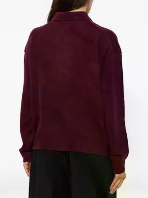 ANINE BING Lee Polo Sweater