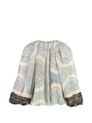 Ulla Johnson Pauline Printed Cotton Blouse