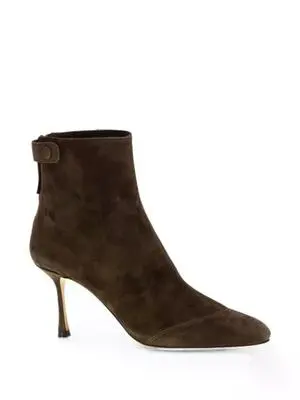 FRANCESCO RUSSO R1b830 Suede Ankle Boots