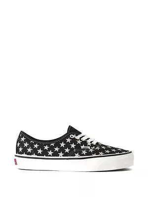 VANS Authentic Sneakers With All-over Stars Artwork - Black
