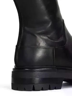 Elena Iachi Zip Leather Boots