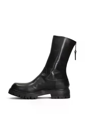 Elena Iachi Zip Leather Boots