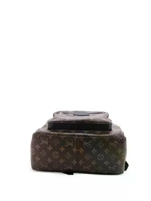 LOUIS VUITTON Josh Macassar Monogram Canvas Backpack - Black