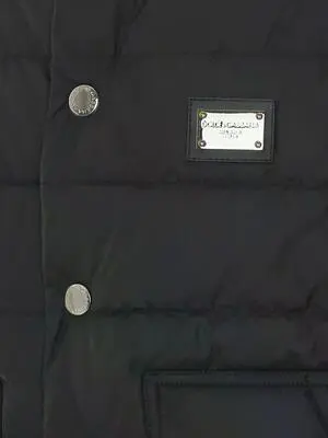 Dolce & Gabbana Logo-patch Padded Gilet