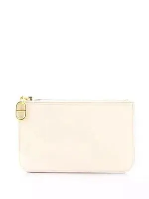 Hermès Zipengo Chaine D'ancre Zip Leather Card Holder - Neutrals