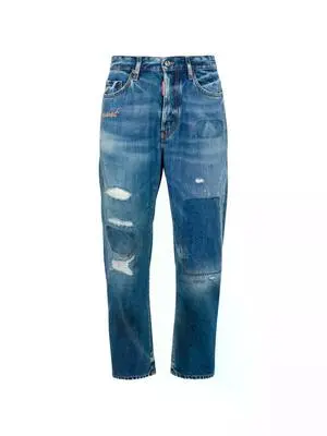Dsquared2 Worker Wash Bro Jeans - Blue