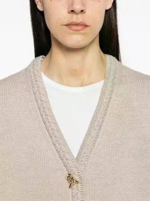 Fabiana Filippi V-neck Wool Cardigan