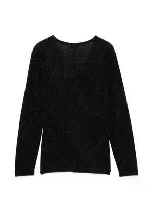 SIYU V-neck Long-sleeve T-shirt