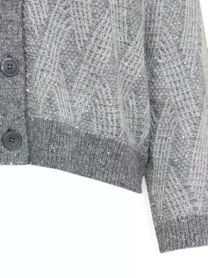 Peserico Sequin-embellished Cardigan