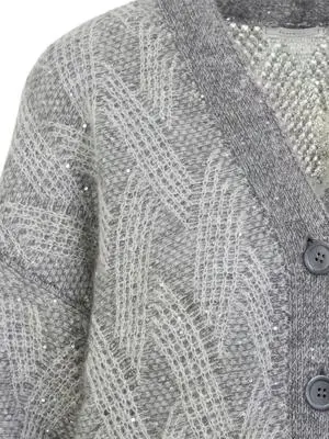 Peserico Sequin-embellished Cardigan