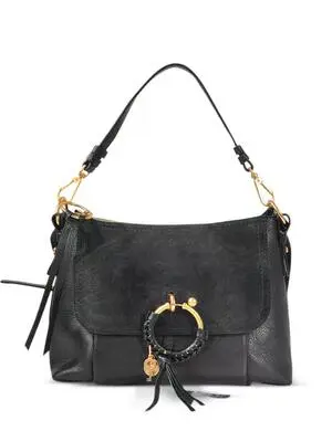 See By Chloé Joan Hobo Leather Shoulder Bag - Black