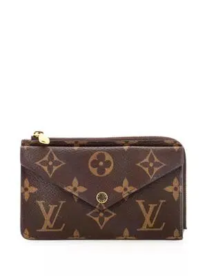 LOUIS VUITTON Recto Verso Monogram Canvas Card Holder - Brown