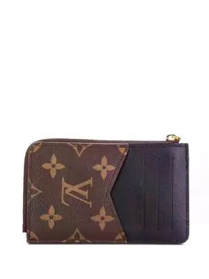 LOUIS VUITTON Recto Verso Monogram Canvas Card Holder - Brown