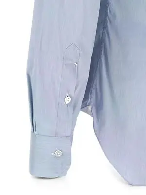 BARBA NAPOLI Poplin Classic-collar Shirt