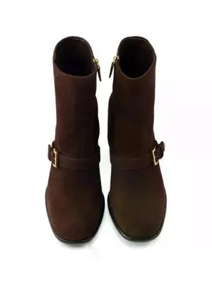 Prada Ankle Suede Boots