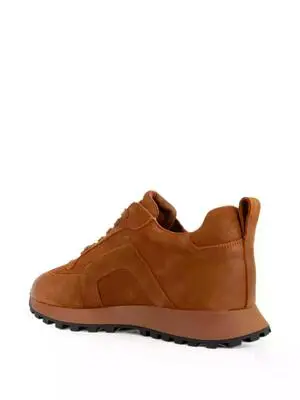 LINDA BAUMANN Panelled Leather Sneakers