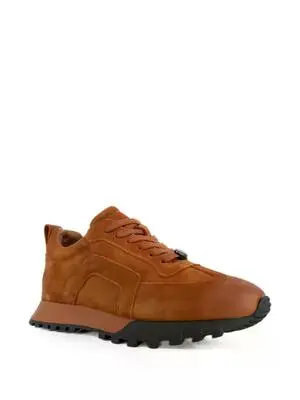 LINDA BAUMANN Panelled Leather Sneakers