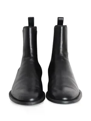 Balenciaga Midnight Chelsea Leather Boots