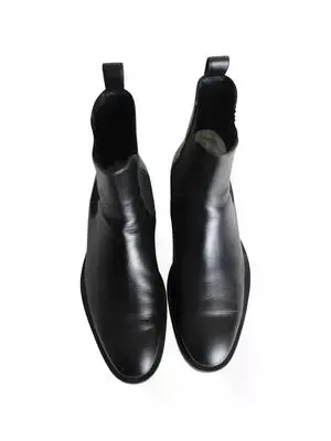 Balenciaga Midnight Chelsea Leather Boots