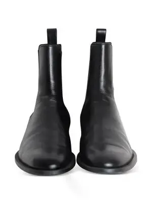 Balenciaga Midnight Chelsea Leather Boots