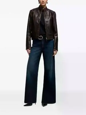 7 For All Mankind Wide-leg Jeans - Blue
