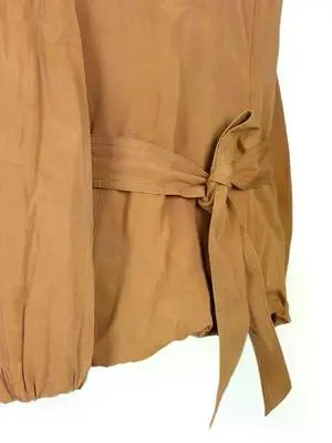 Isabel Marant Étoile Volinda Cotton Short Trench Jacket - Brown