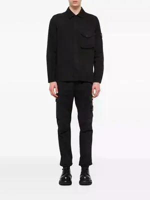Stone Island Patch-pocket Compass-badge Shirt