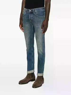 DONDUP Faded-effect Slim-fit Jeans