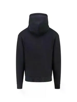 AMI Paris Cotton Hoodie With De Coeur Embroidery