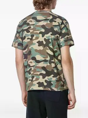 BOTT Flail Camouflage-print Logo-motif T-shirt