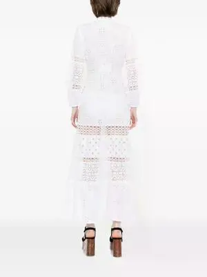 Temptation Positano Maxi Broderie Anglaise Dress
